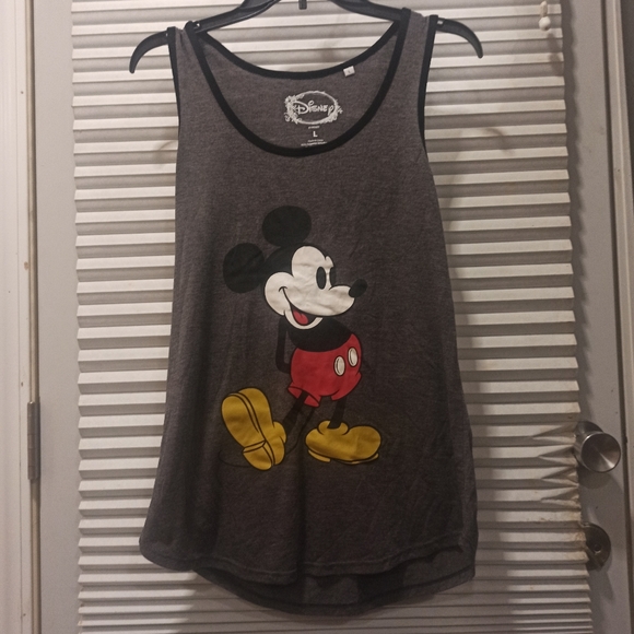 Disney | Tops | Disney Mickey Mouse Tank Top Size Large | Poshmark